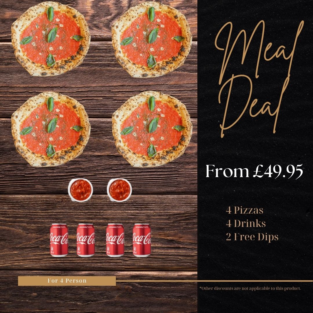 Meal Deal per 4 people – Pizzamisu